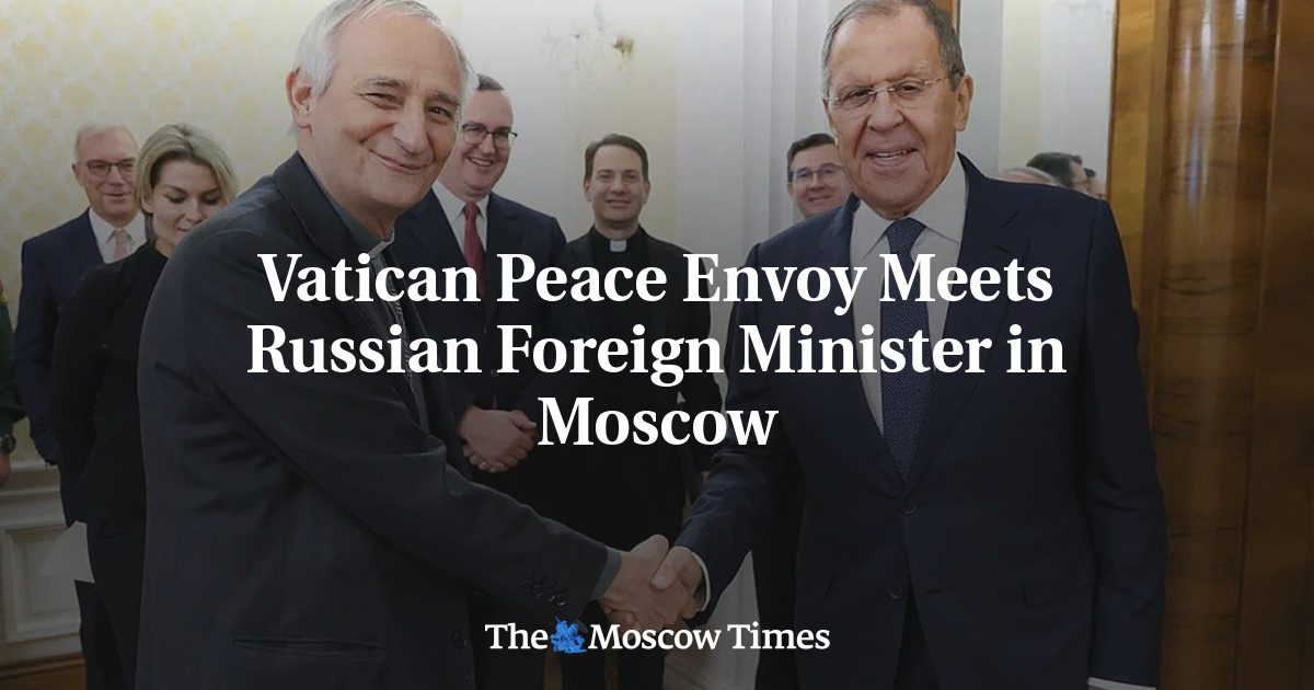 Vatican Peace Envoy Meets Russian Foreign Minister in Moscow - The ...