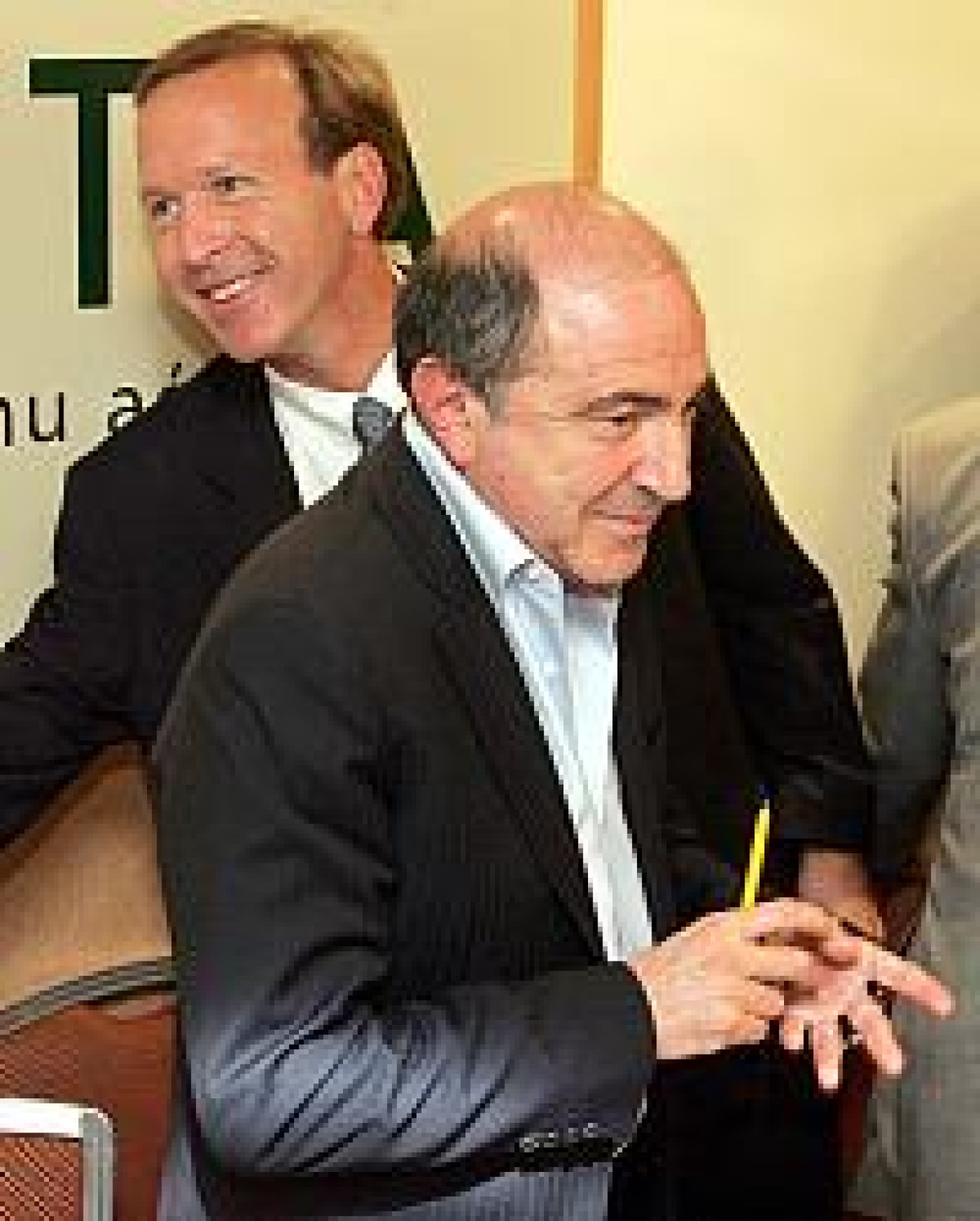 Berezovsky Teams Up With Bush's Brother