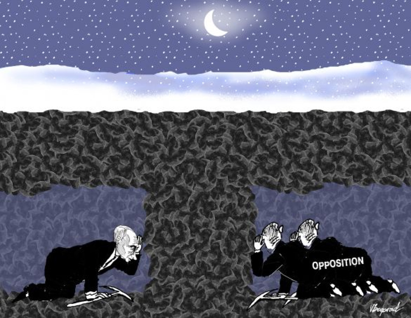 The Protesters' Lull Before the Storm