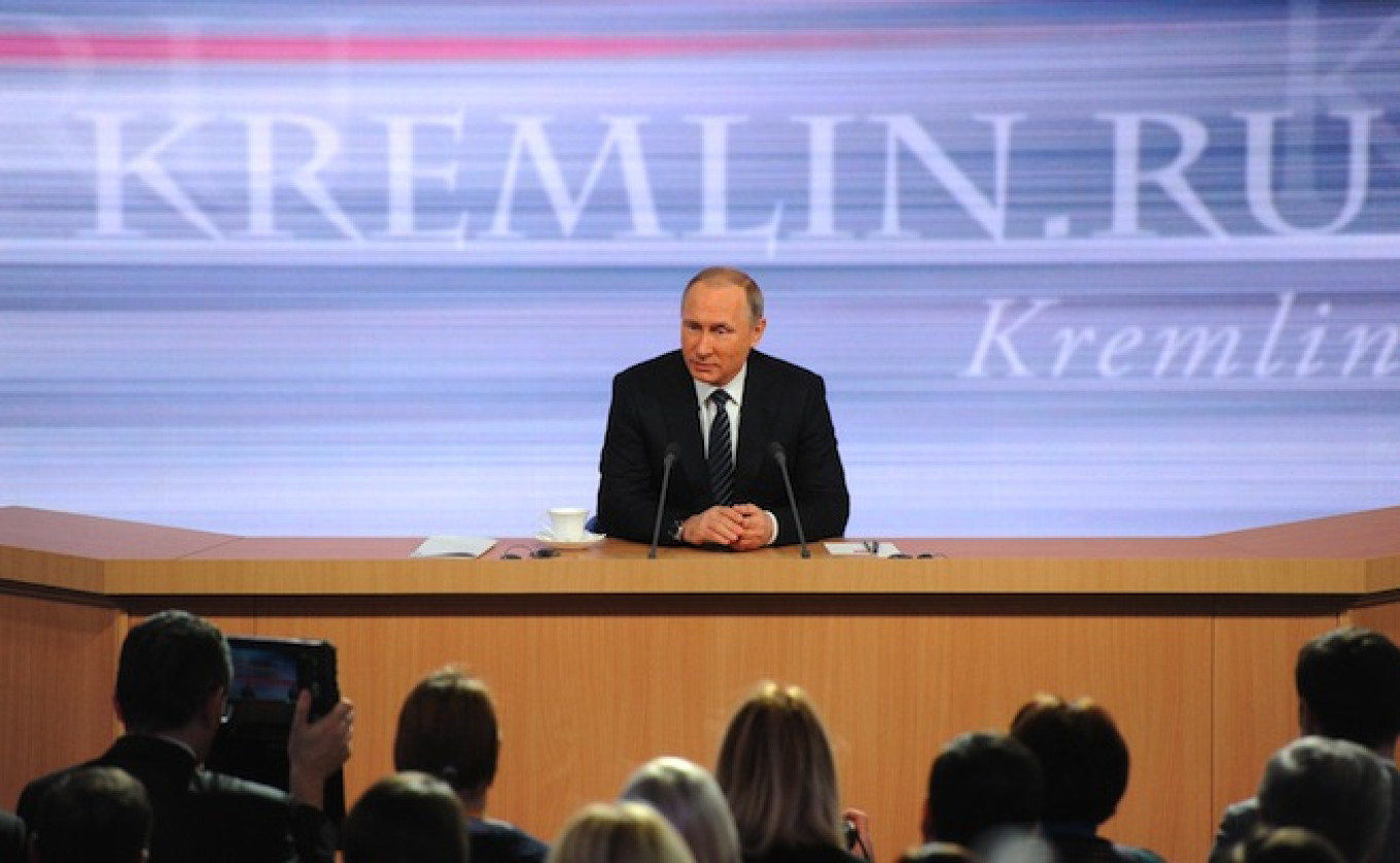 Live-Blog: Vladimir Putin's 2015 Press Conference