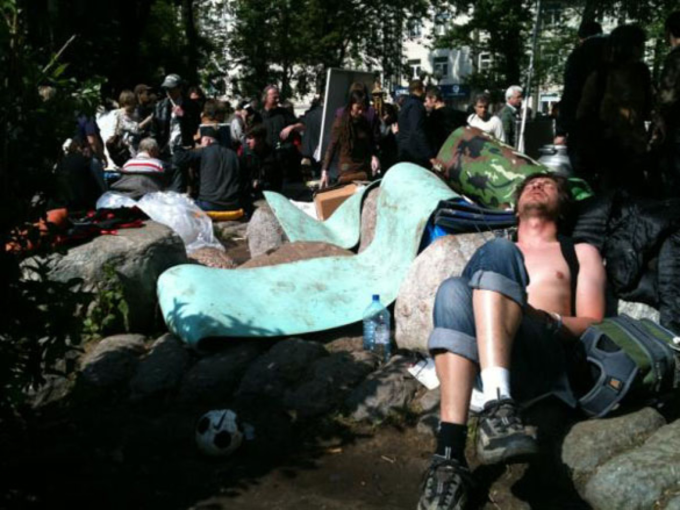 Court Orders Protest Camp Dismantled