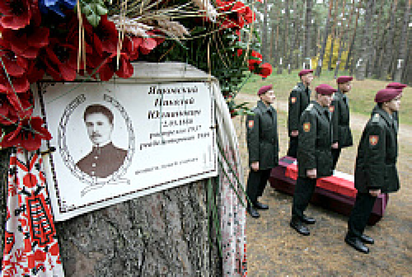 Victims of Stalin's Rule Reburied Near Kiev