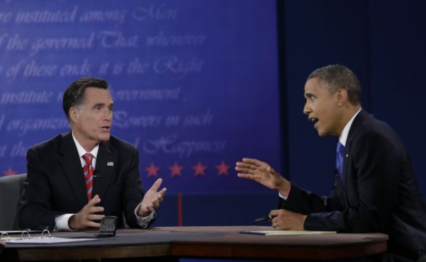 At Debate, Obama Accuses Romney of Cold War Thinking