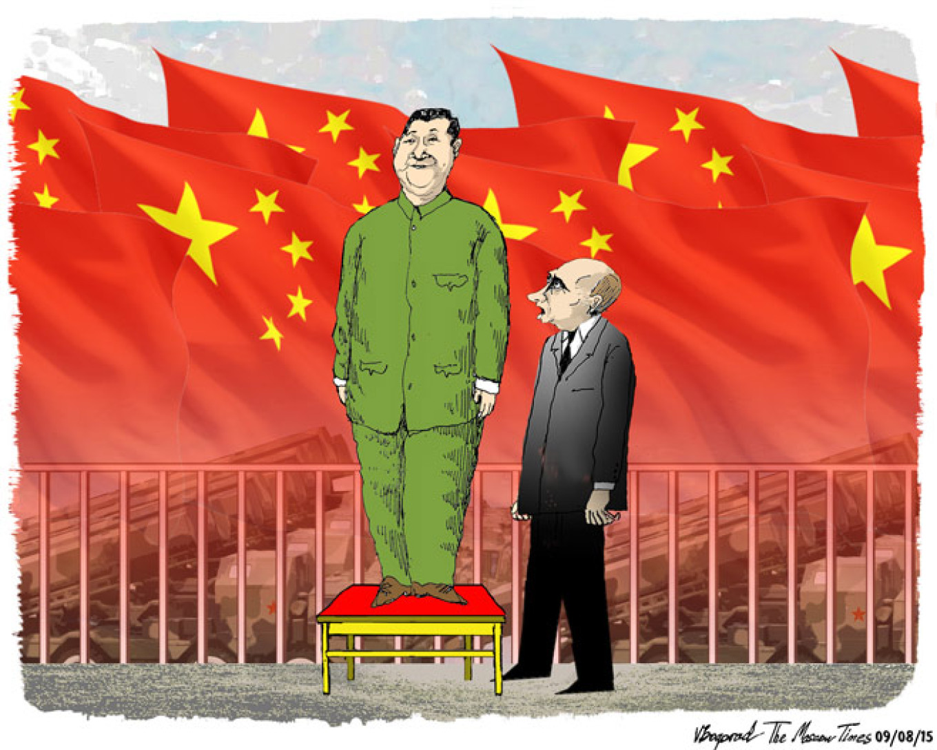 Putin Helps Distort History in Beijing (Op-Ed)