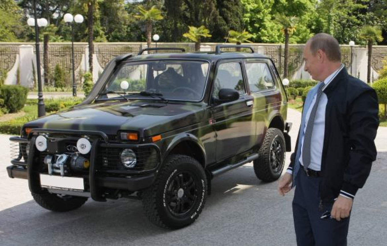 Putin Pimps His Russian-Made Ride With German Engine