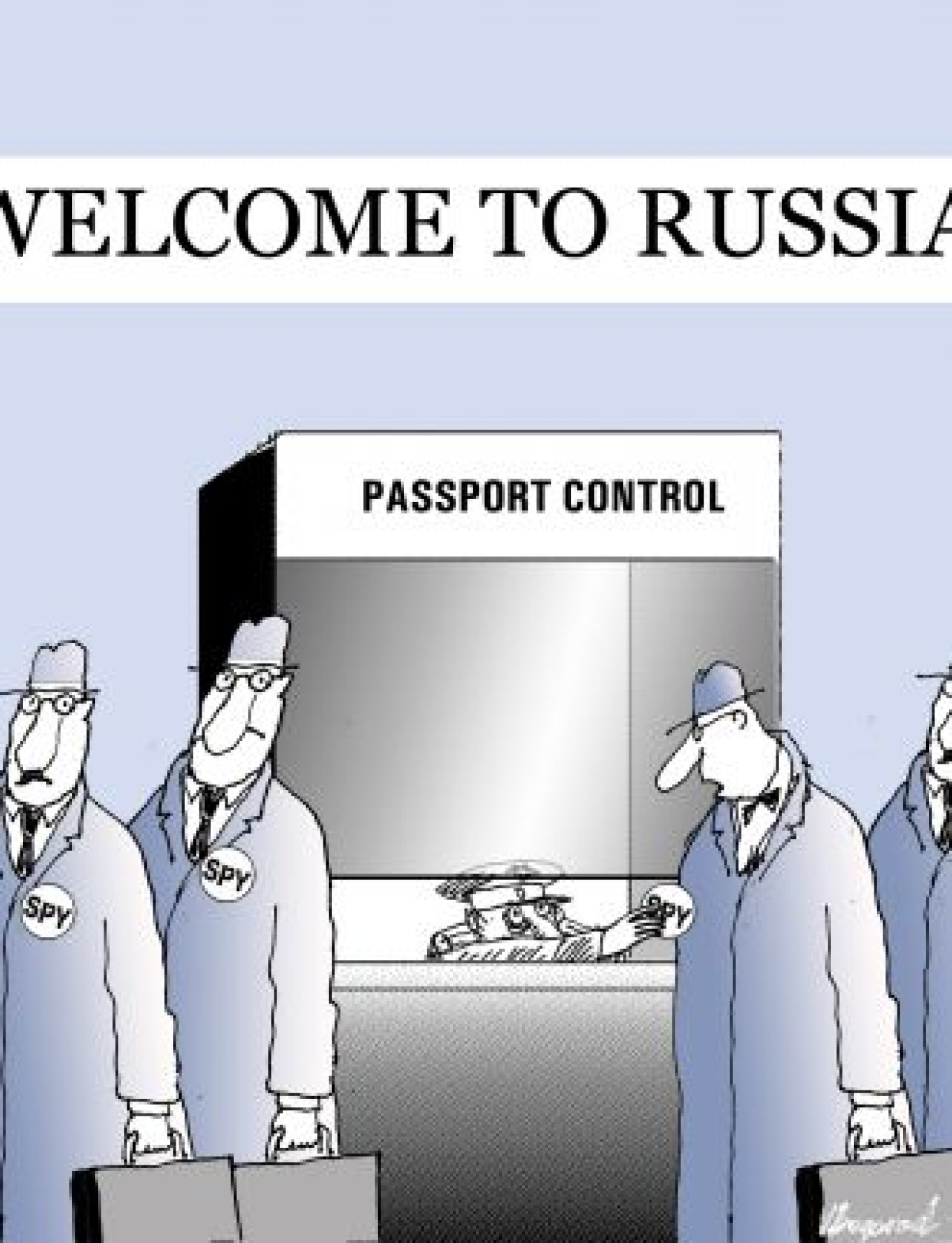 United Russia's Spy Mania