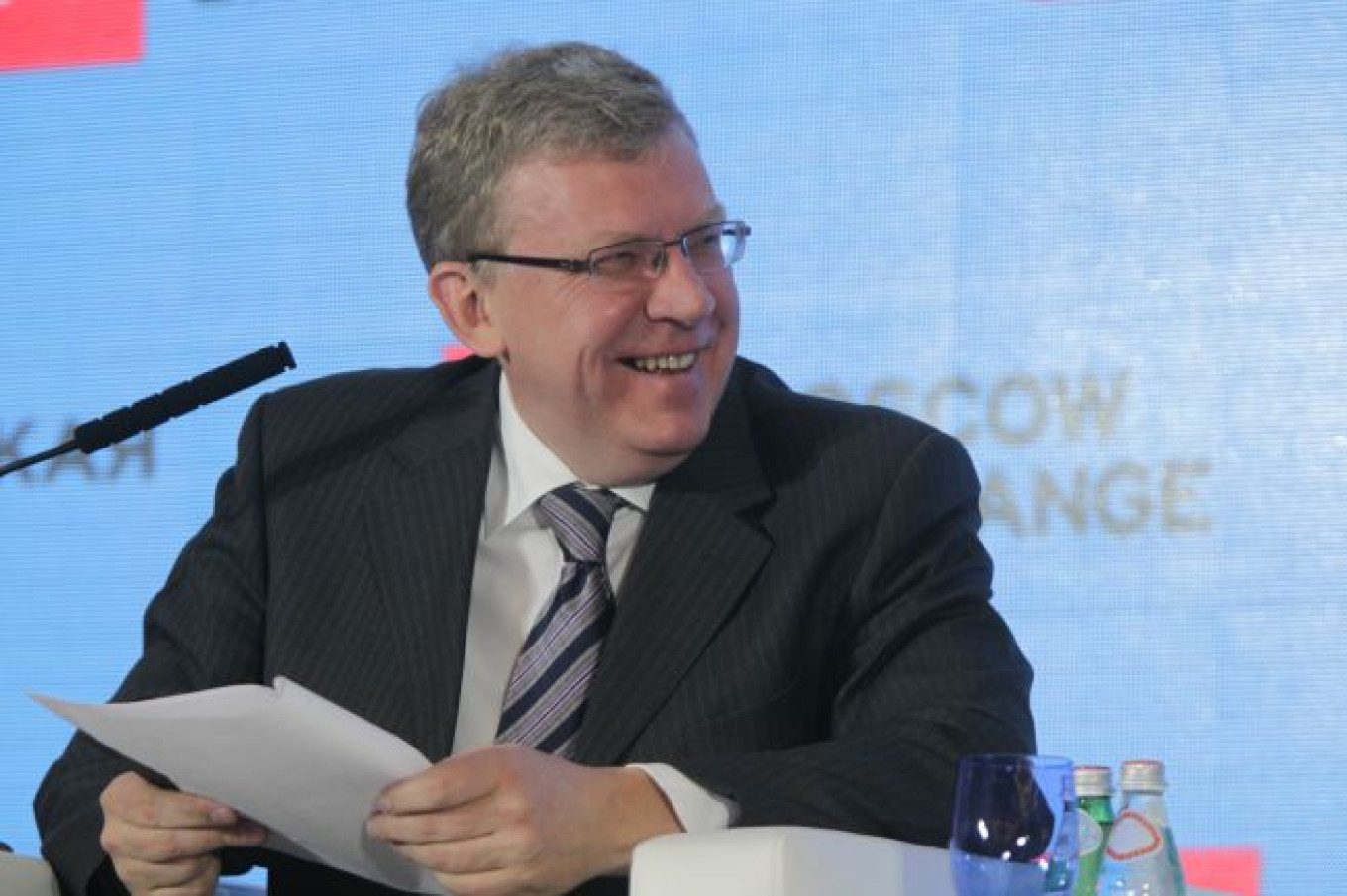 Kudrin Named Head of Moscow Exchange Board