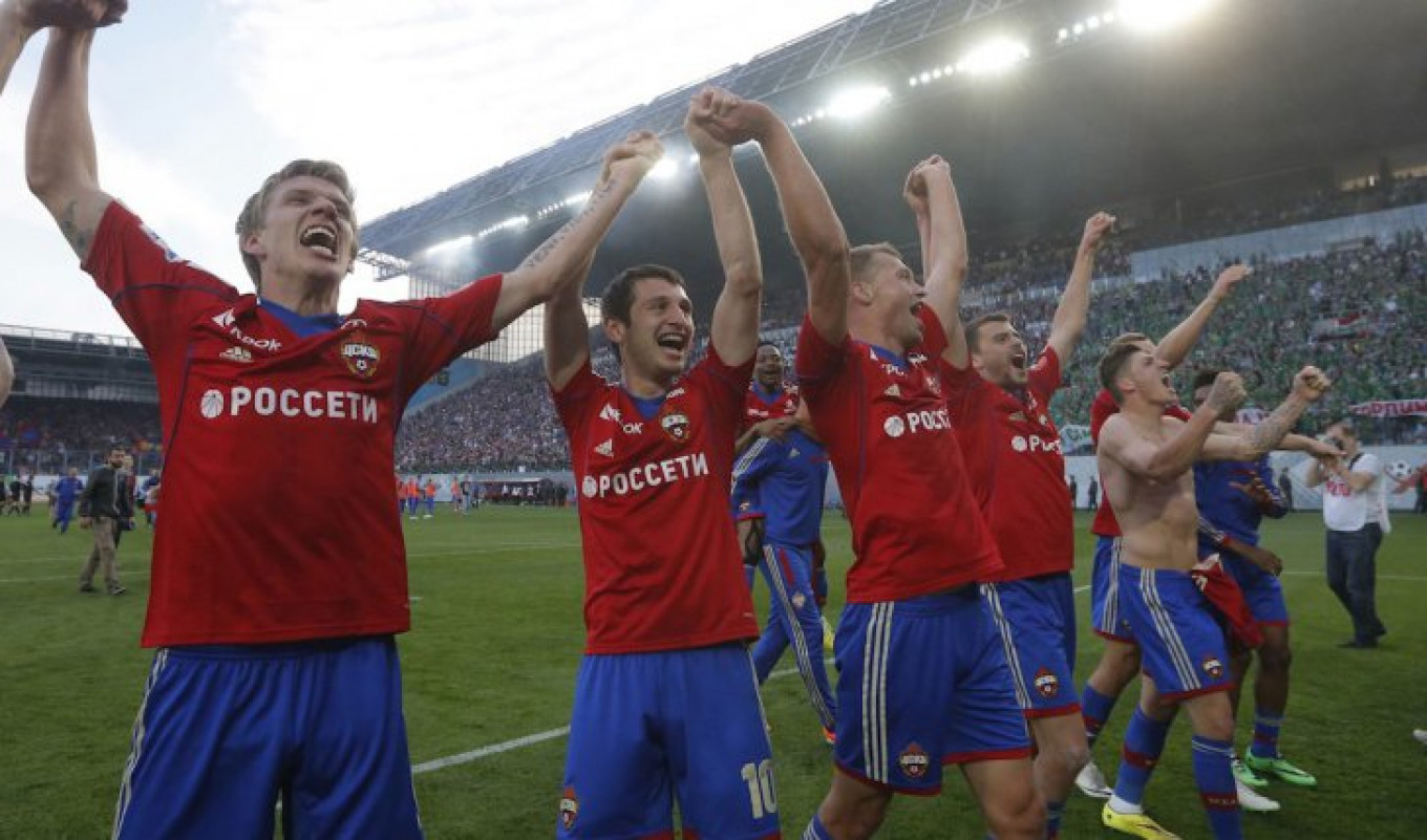 CSKA Wins Football League Title