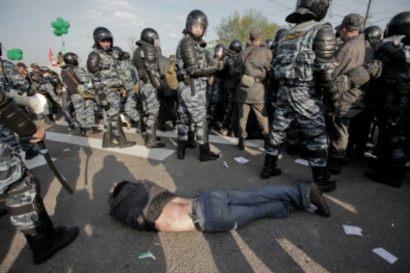 'March of Millions' Riot Suspect Charged