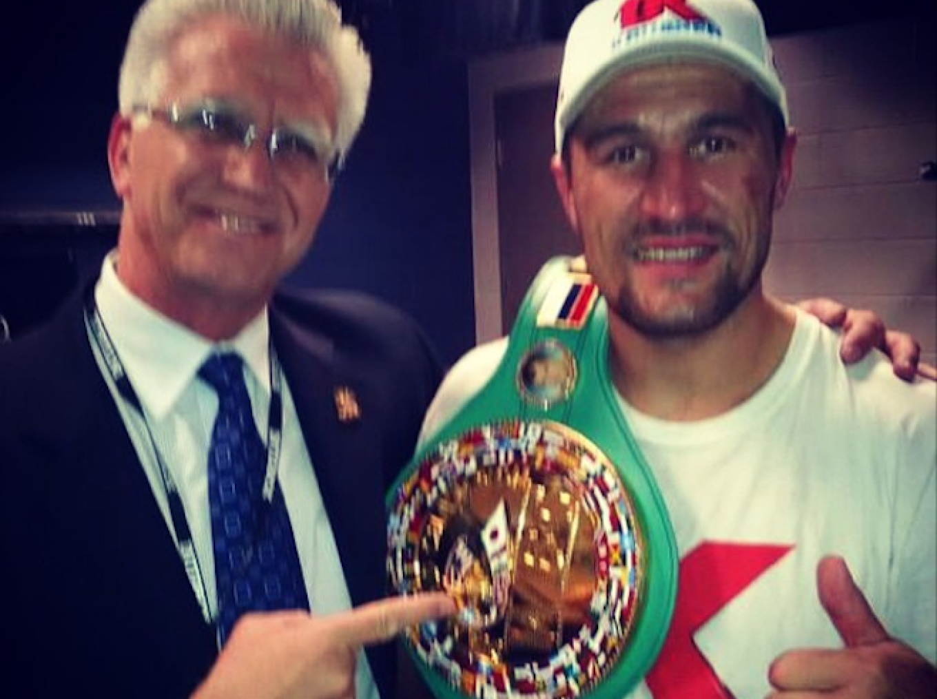 Russian Boxer Sergei Kovalev Wins $45,000 Diamond Belt