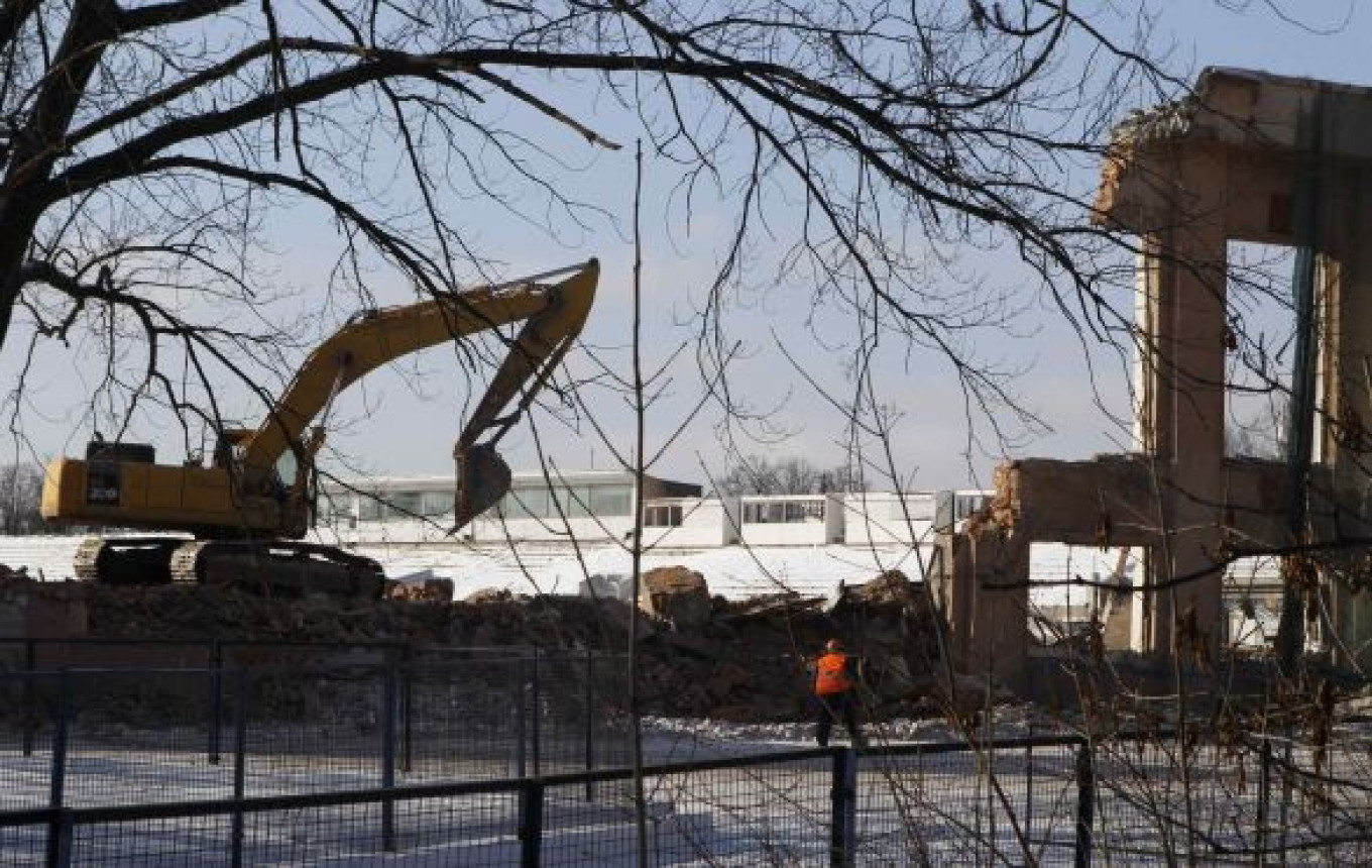 Start of Stadium Demolition Draws Outcry