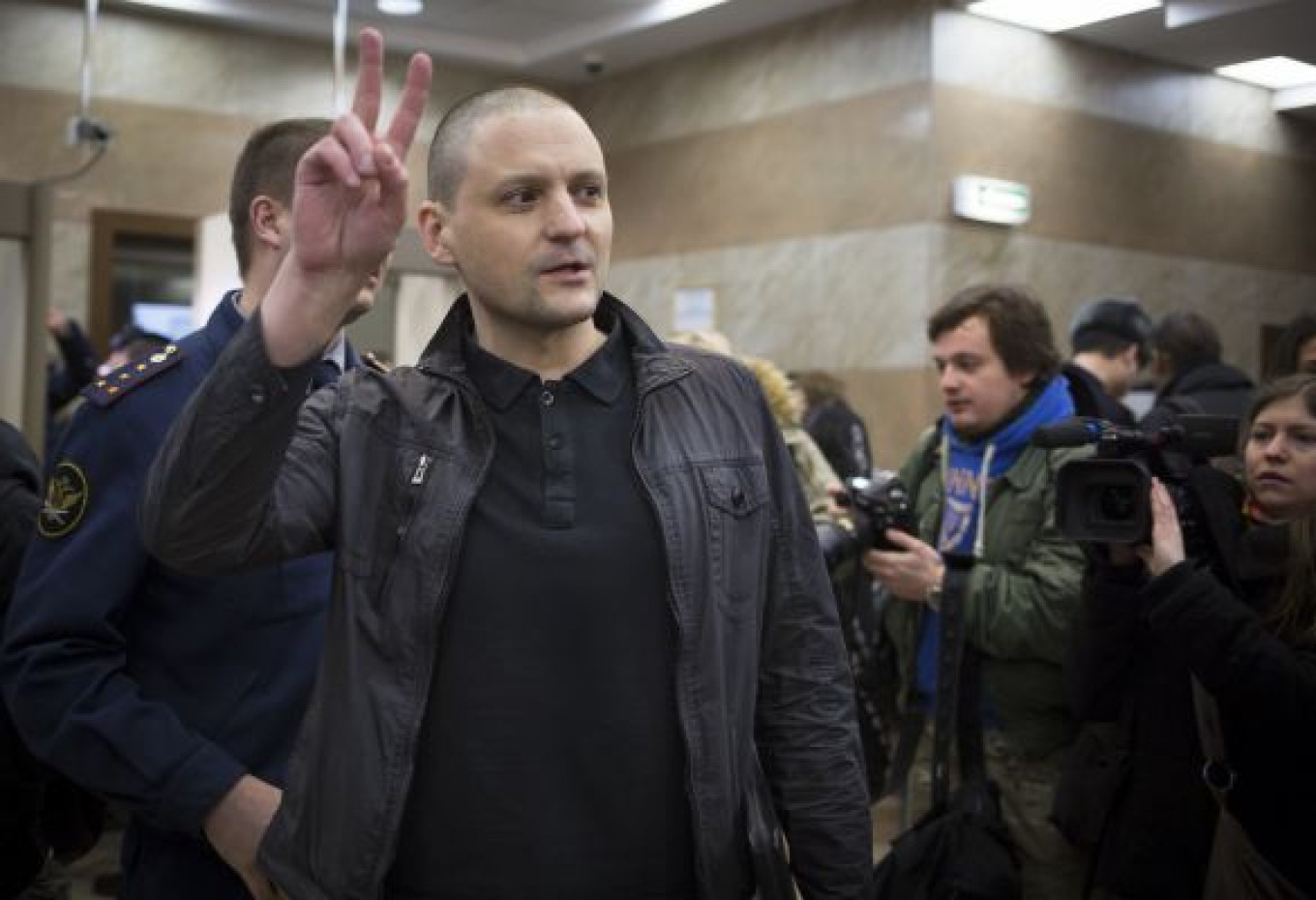 Udaltsov and Razvozzhayev Riot Trial Begins