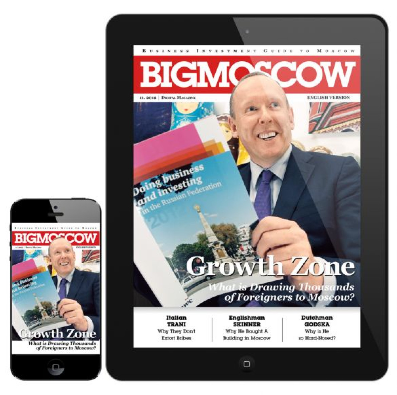 City Sponsors Multilingual Business Magazine