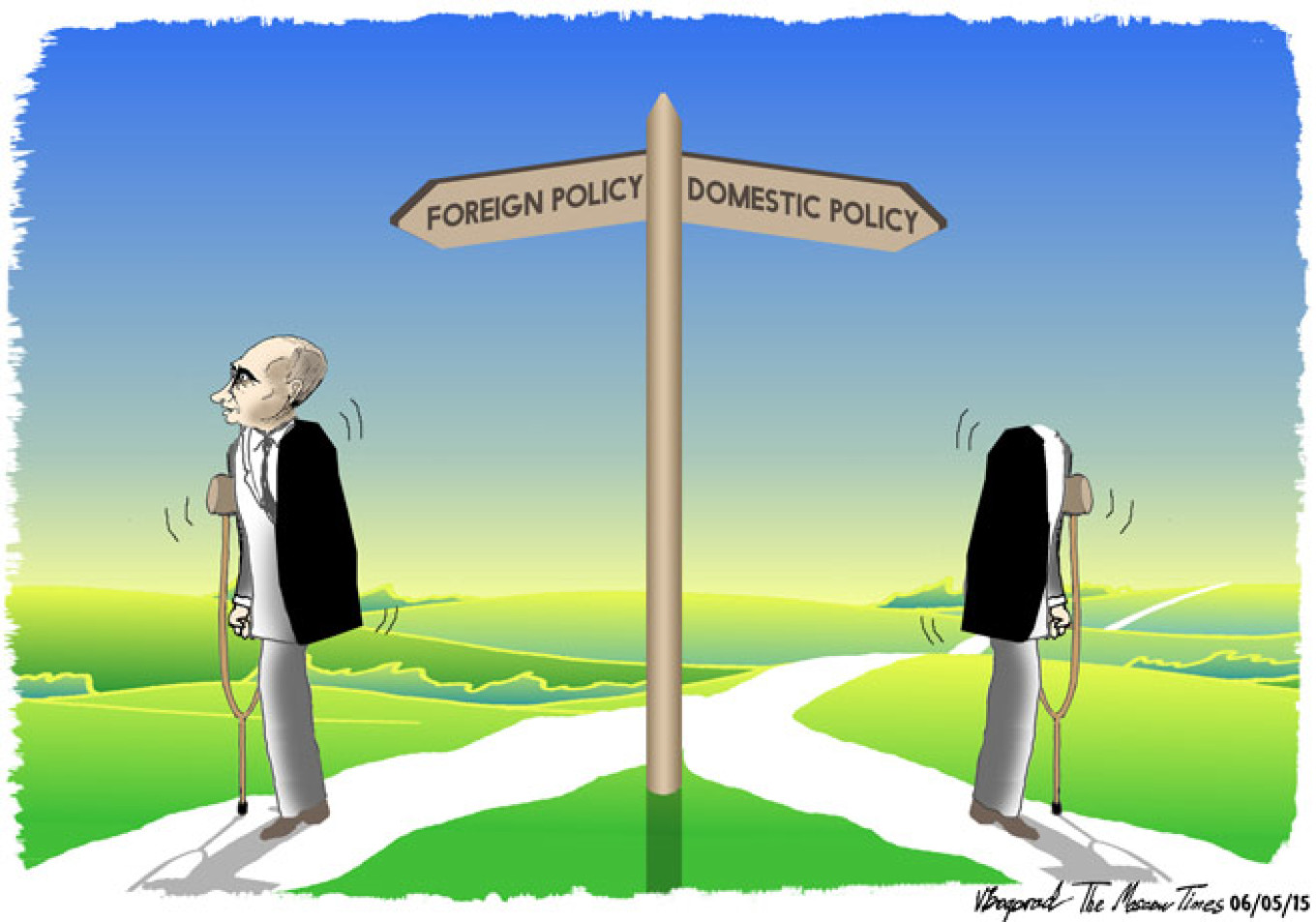 Russia's Ramshackle Kleptocracy Is Stuck in a Rut (Op-Ed)