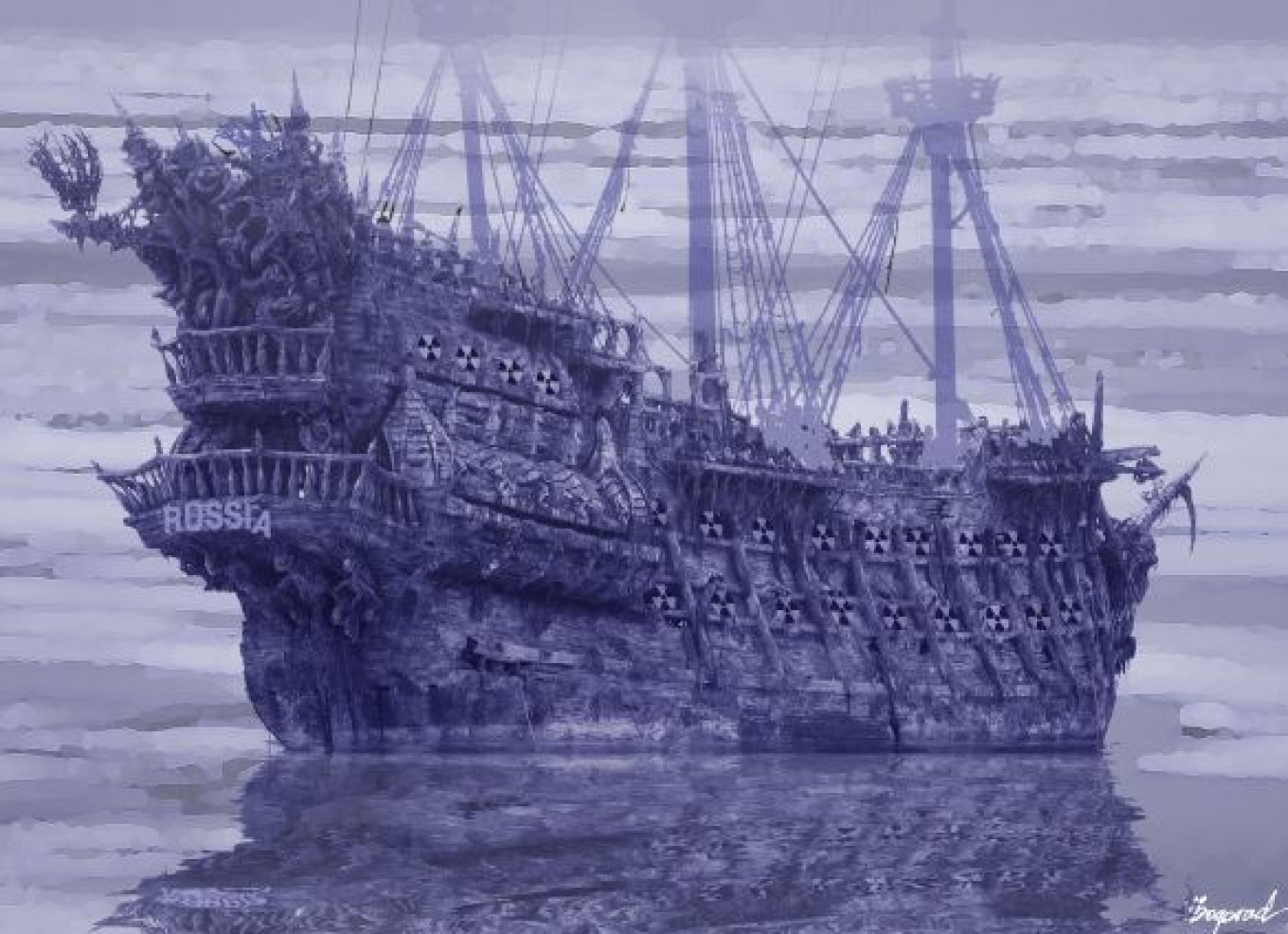 A Recipe for Floating Arctic Chernobyls