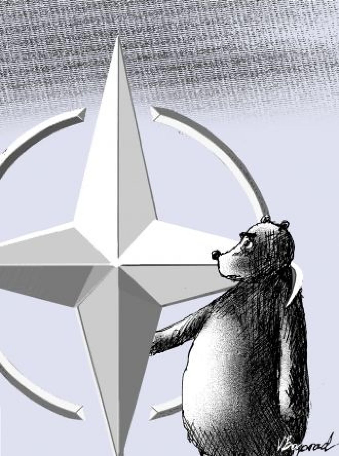 The NATO and Russia Embrace