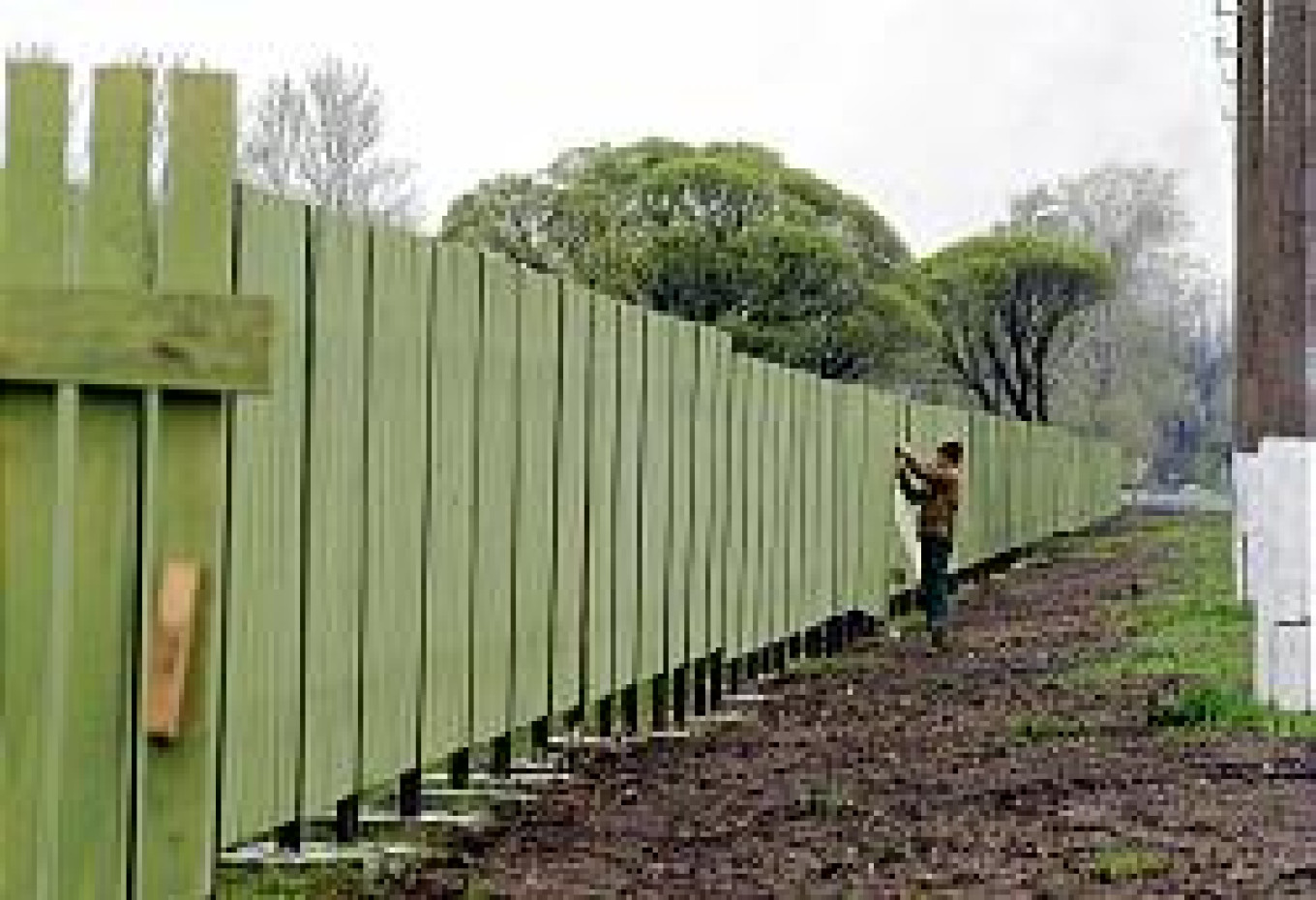 Guests Won't See What's Behind the Fence