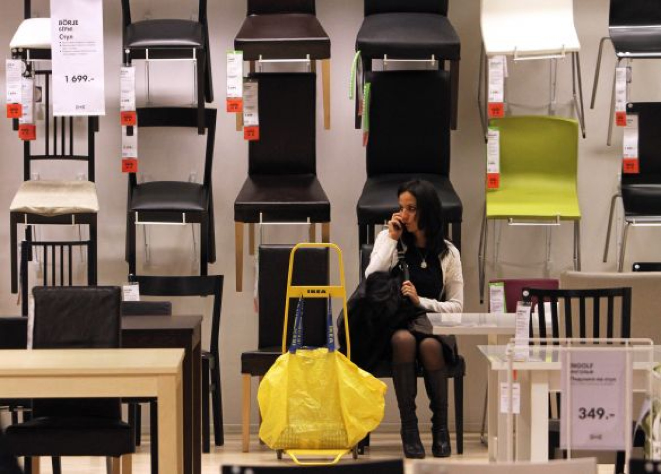 IKEA's Freeze Curtails Medvedev's Goal