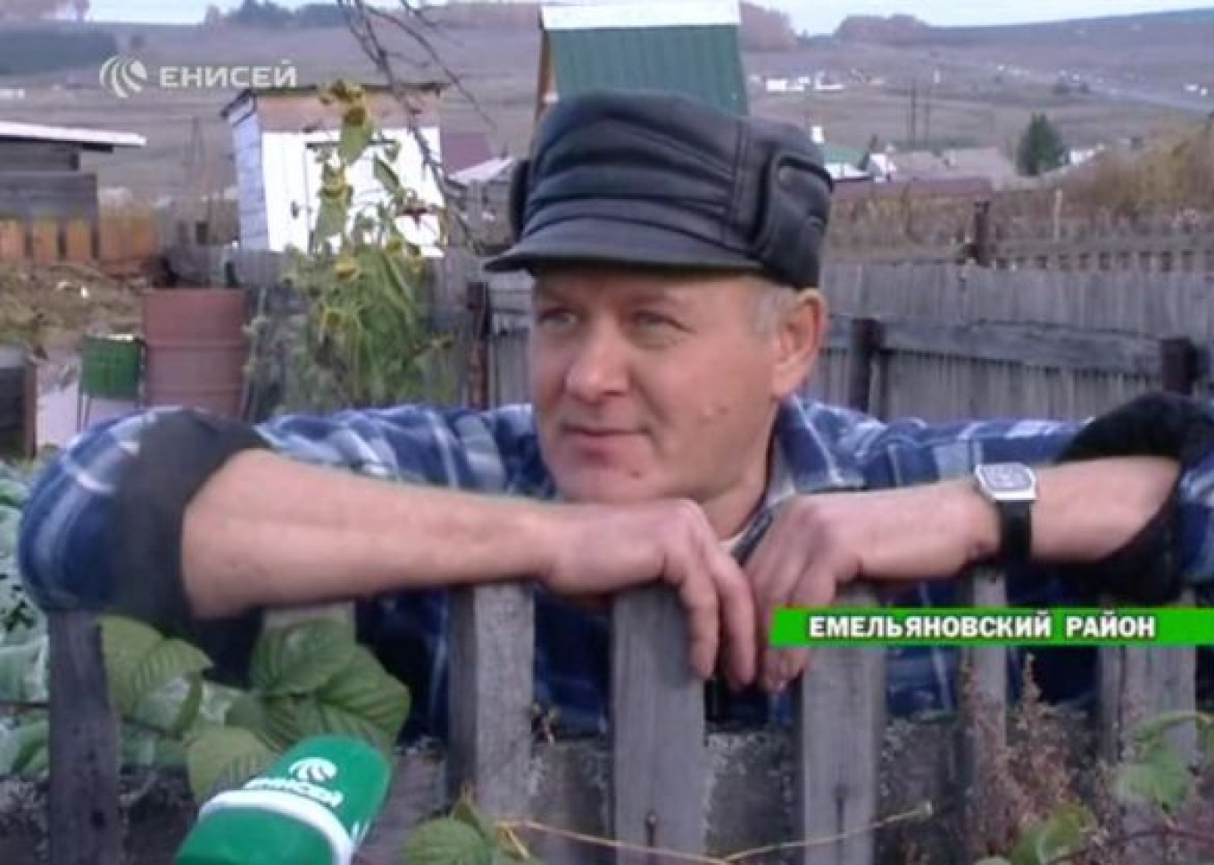 Shell Fragment Lands in Vegetable Patch