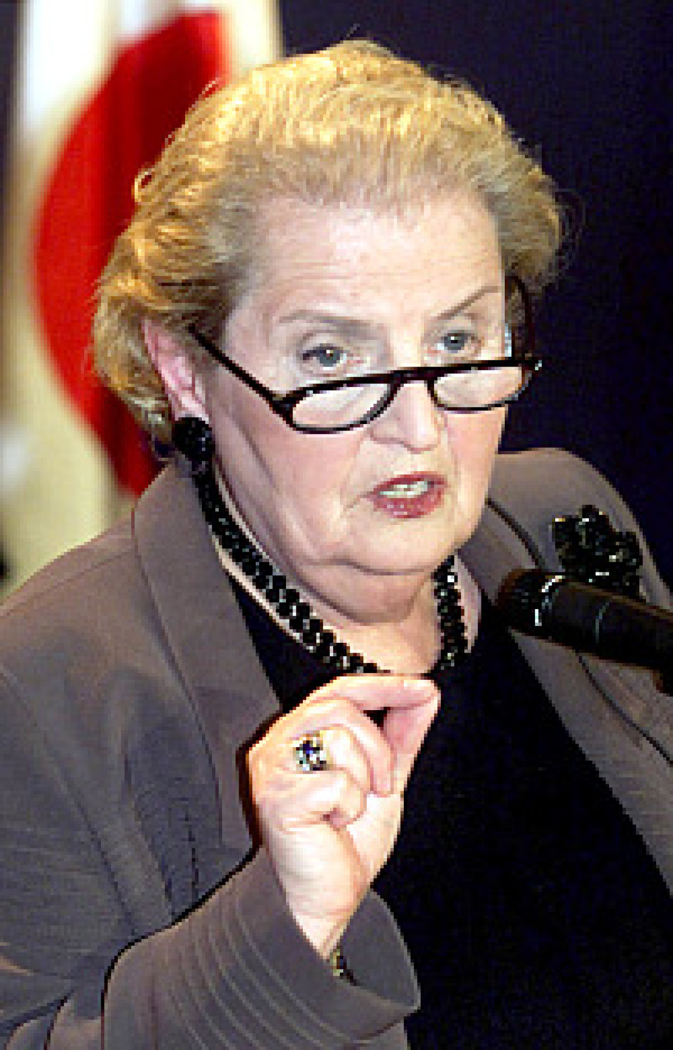 Putting Words in Albright's Mouth