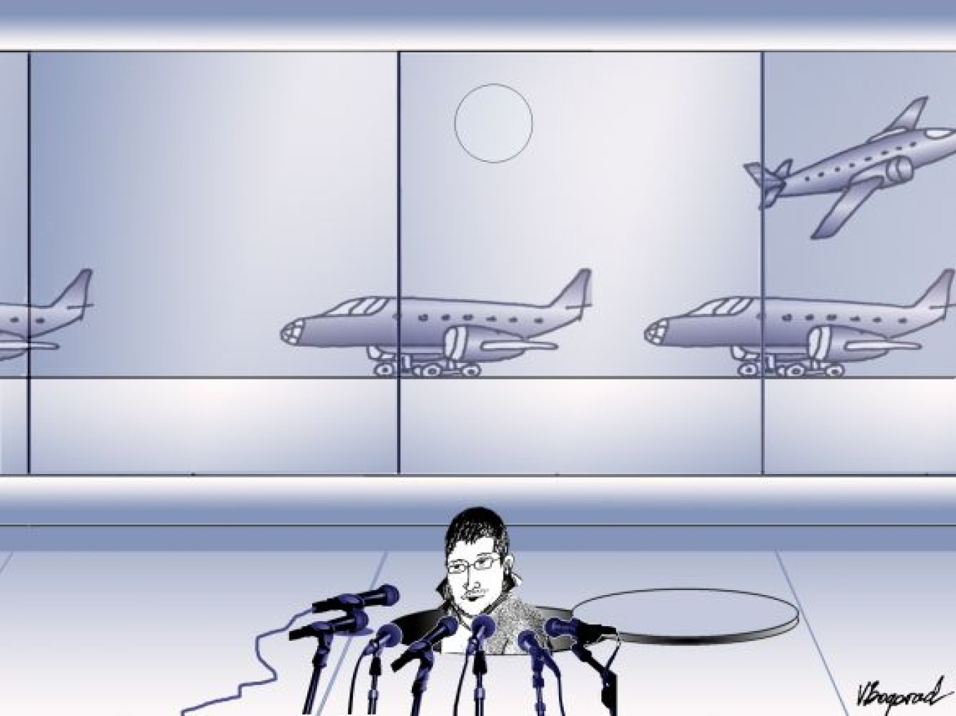 Snowden Comes Out of His Capsule At Last