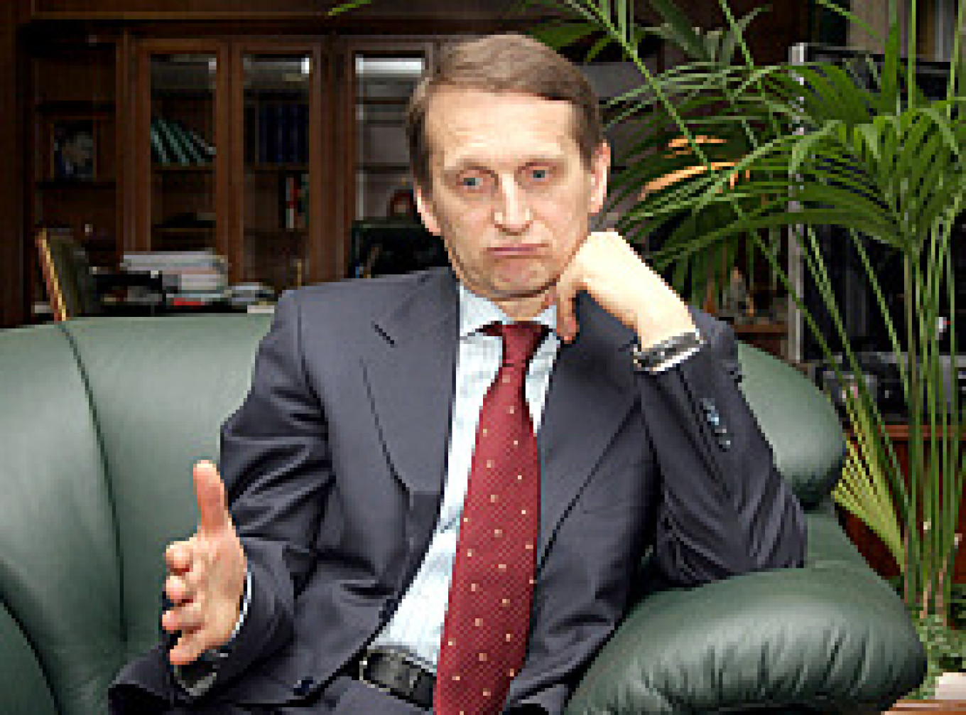 Naryshkin Seen as a Boost to Fradkov
