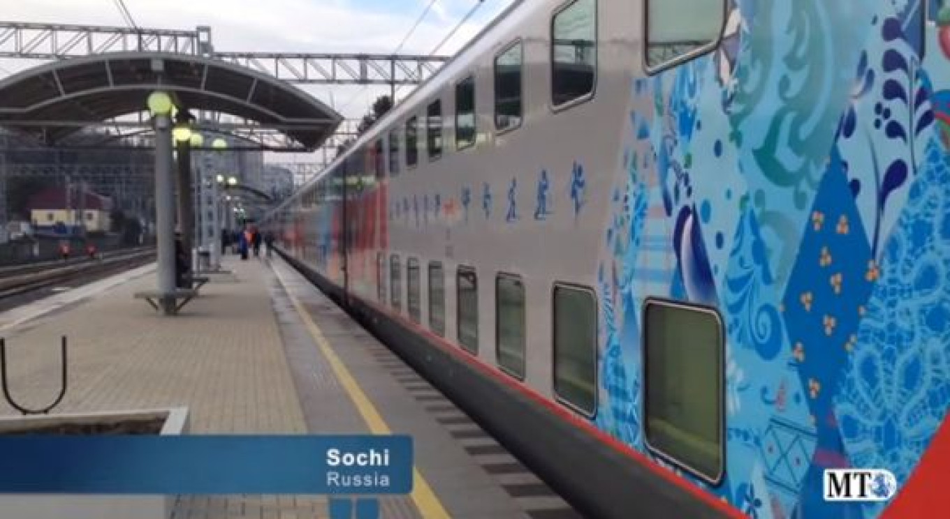 Sochi Notebook: Aboard the Olympics Train