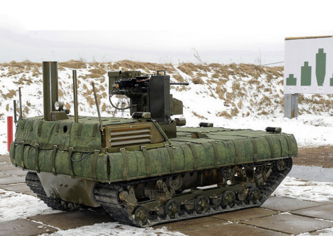 Russian Battle Robots Near Testing for Military Use