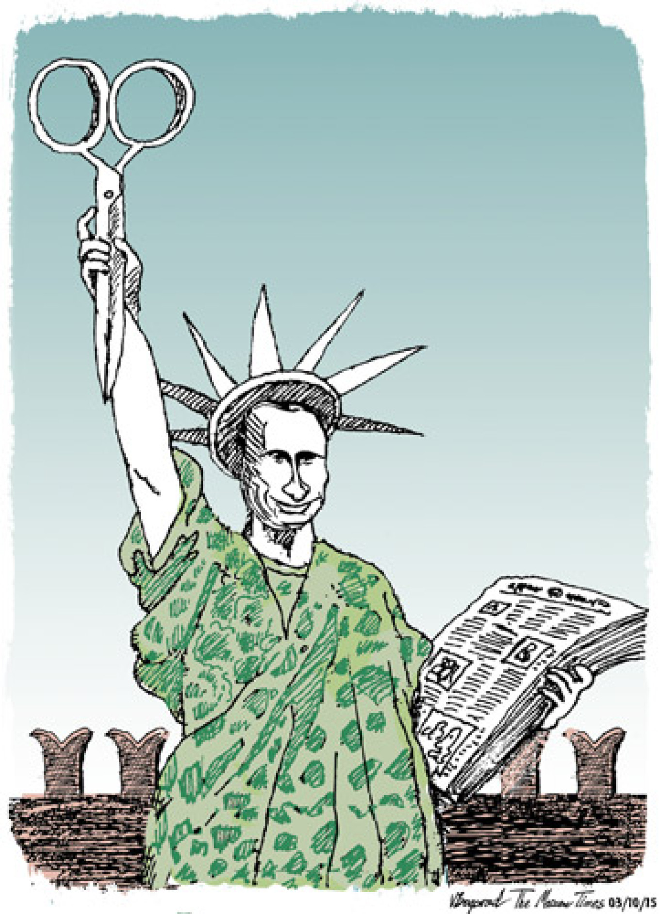 How the Kremlin and the Media Ended Up in Bed Together