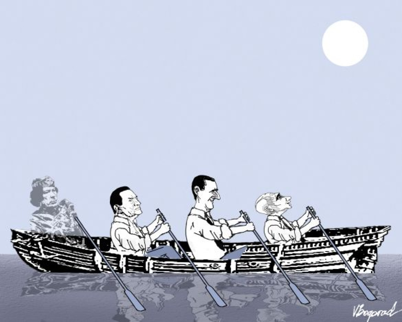 Putin Between Assad and Mubarak
