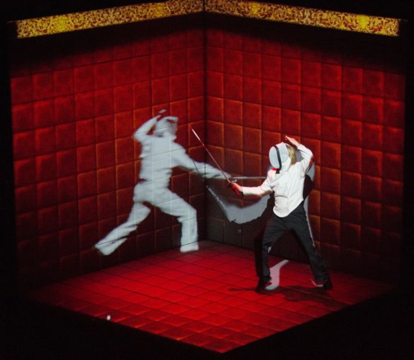 Cubed Collage of Hamlet Shakes Up City Theater