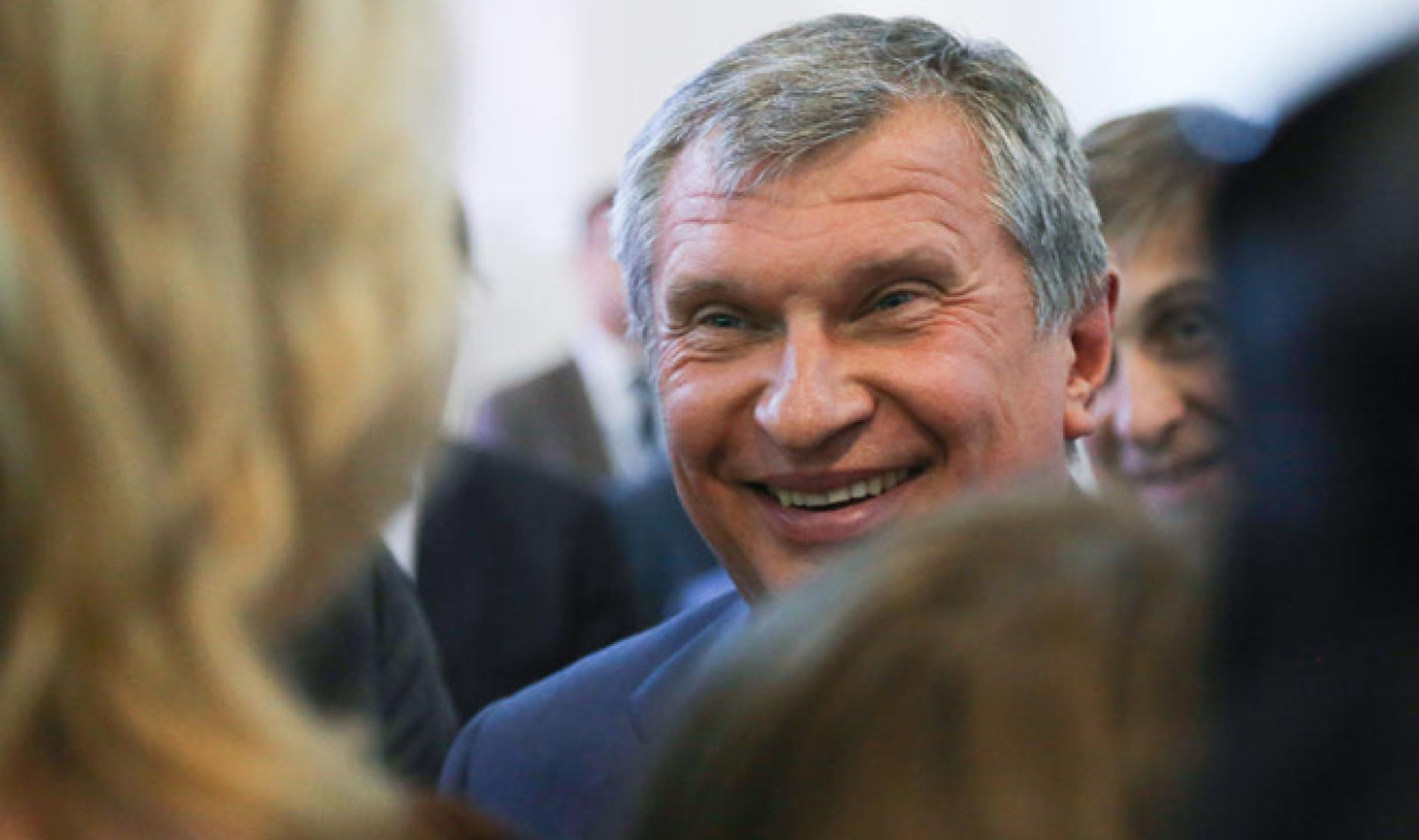 Russia's Biggest Oil Firm Rosneft Reveals Chief Igor Sechin's Pay