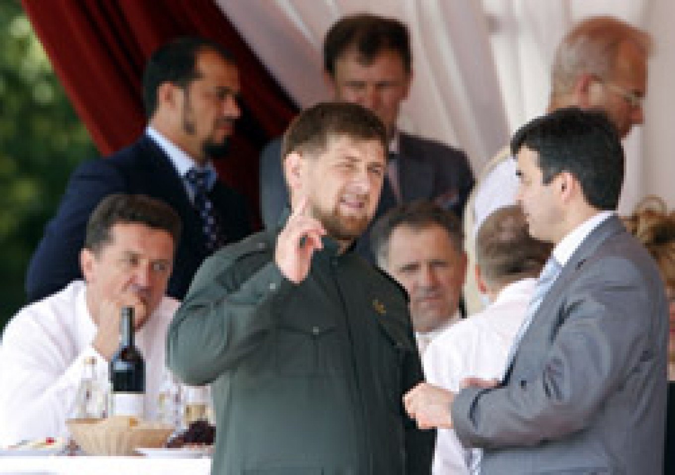 Kadyrov Shows Off His Horses