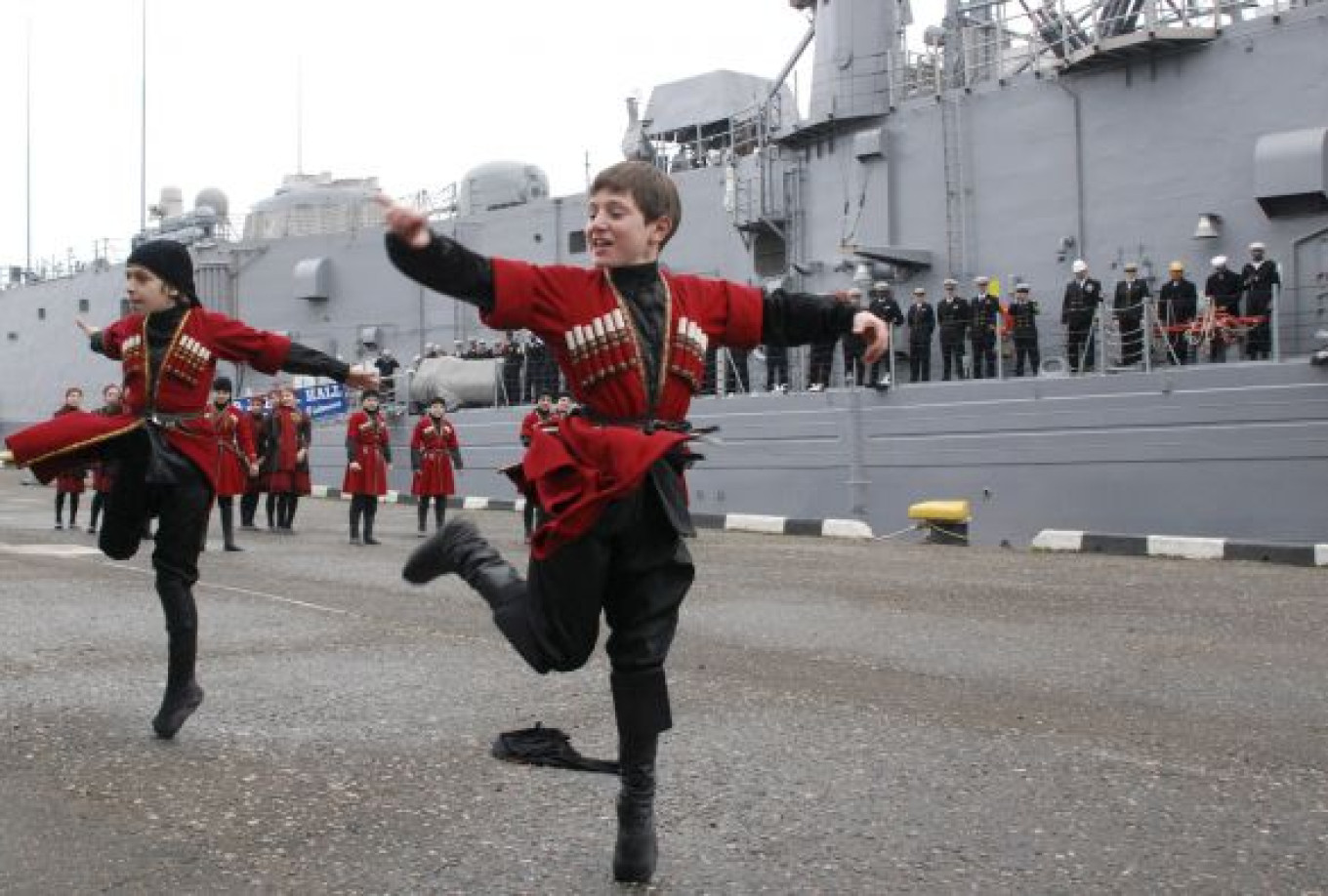 U.S. Warship Conducts Joint Training With Georgia