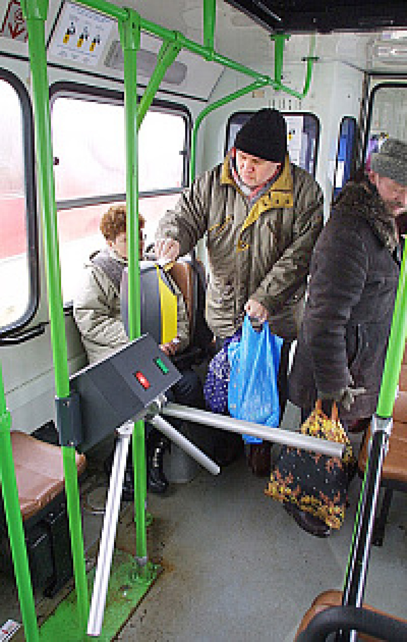 Turnstiles Placed in Every Bus