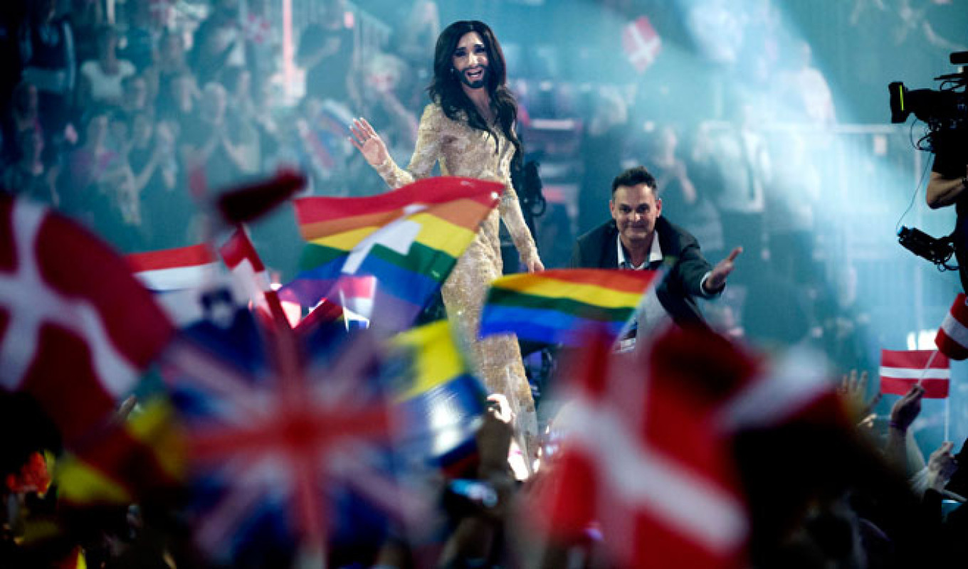 Conchita Wurst Prompts Calls for Russia to Leave Eurovision Song Contest