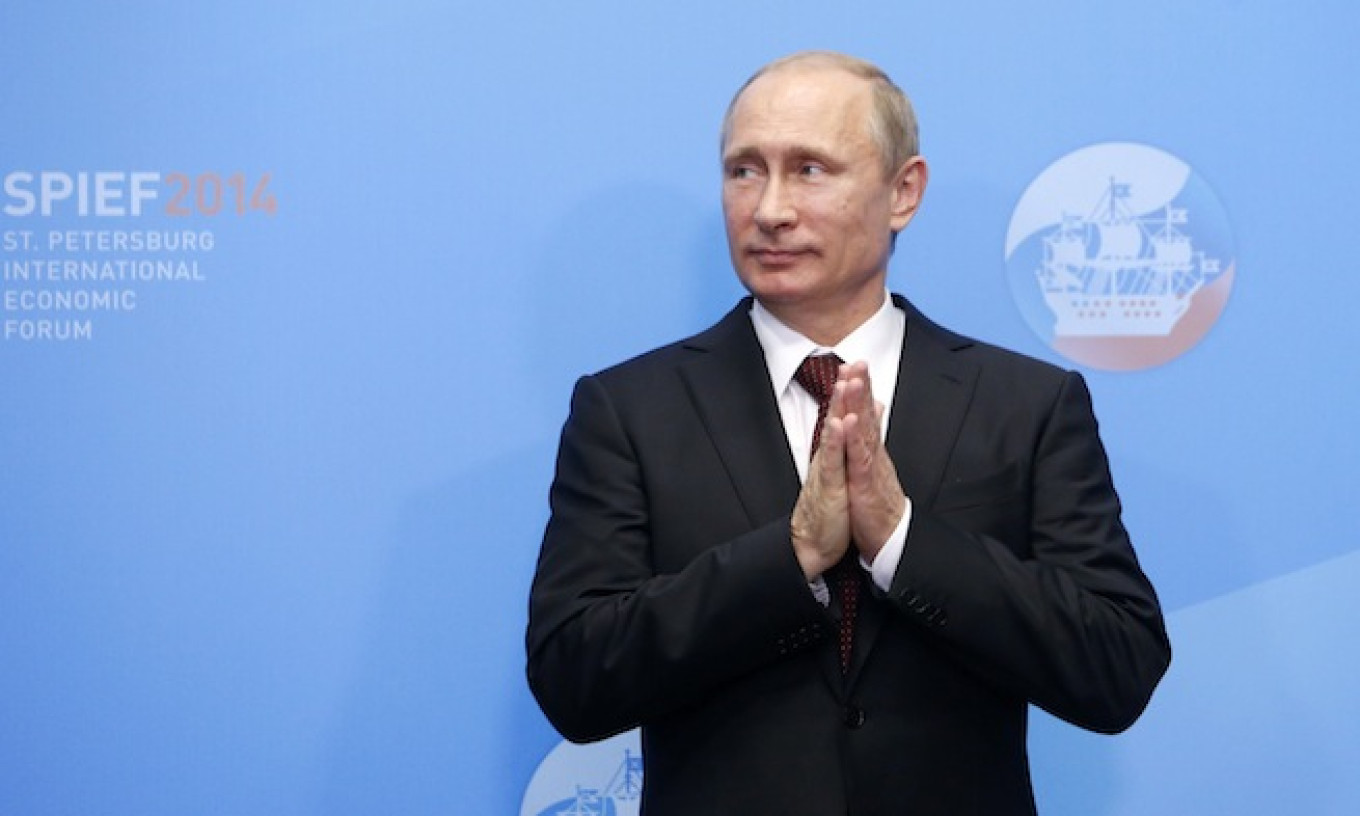 Putin's Approval Ratings Soar to Six-Year High