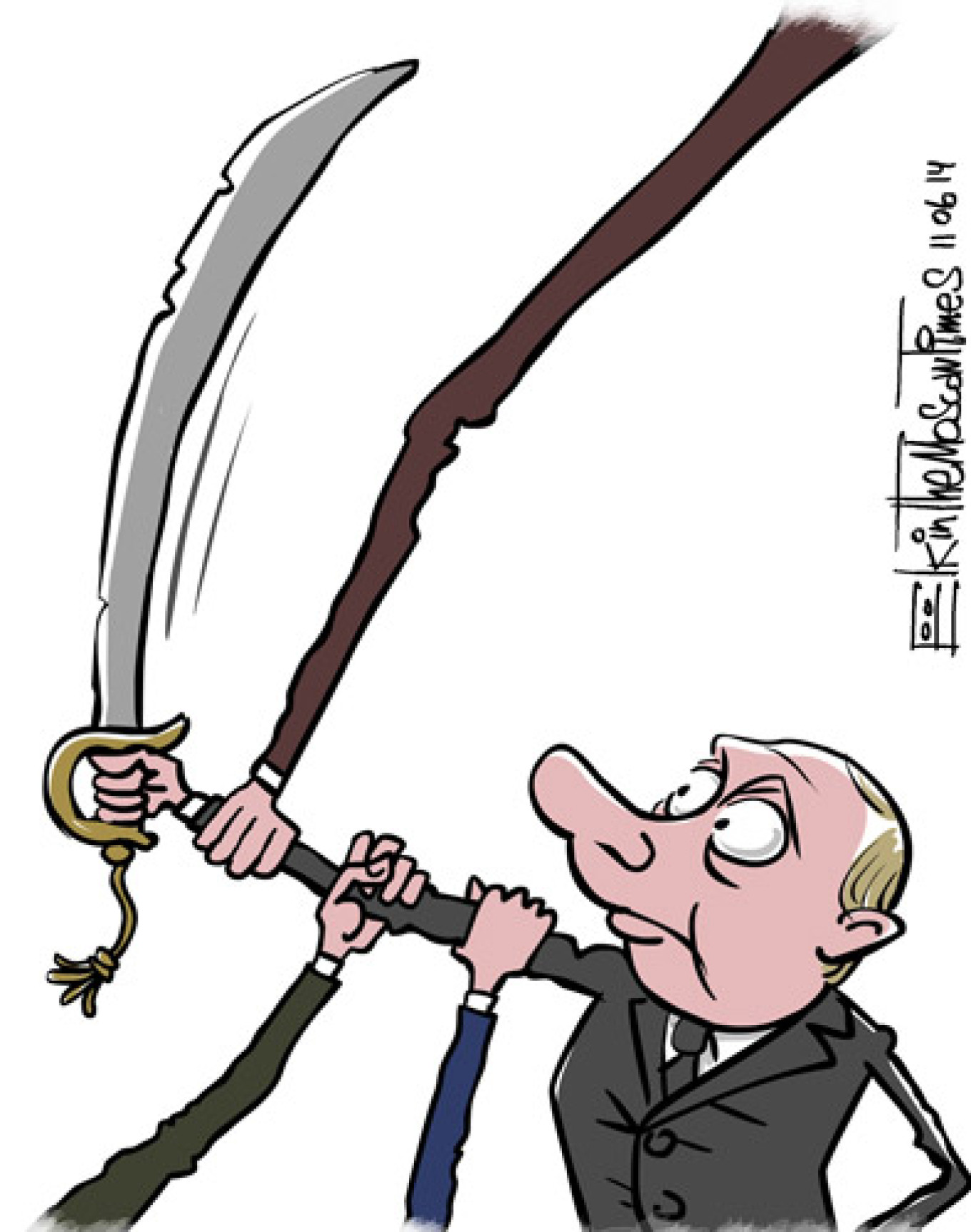 Putin's Saber-Rattling Goes Quiet on Ukraine