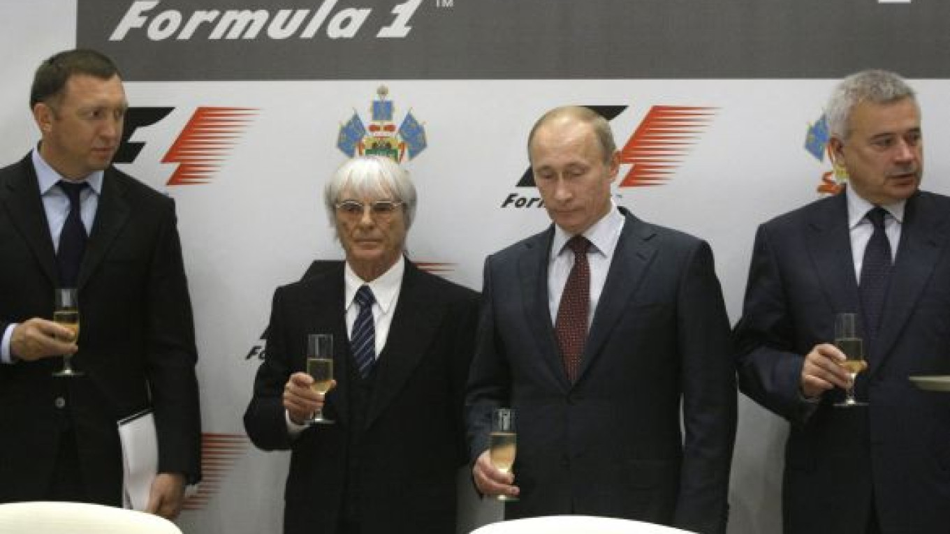 Putin Brings Formula One to Sochi