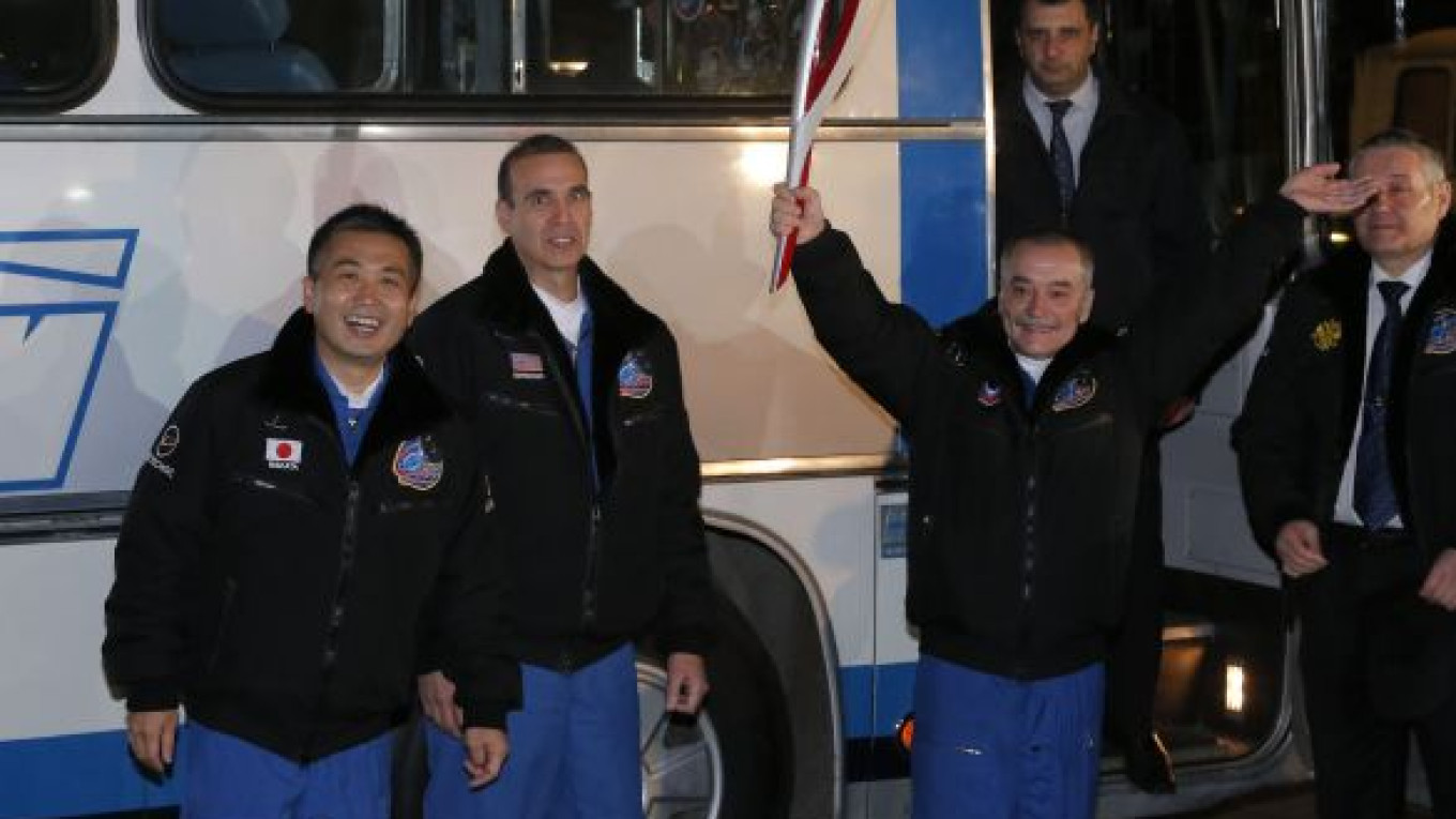 Olympic Torch Heads to International Space Station
